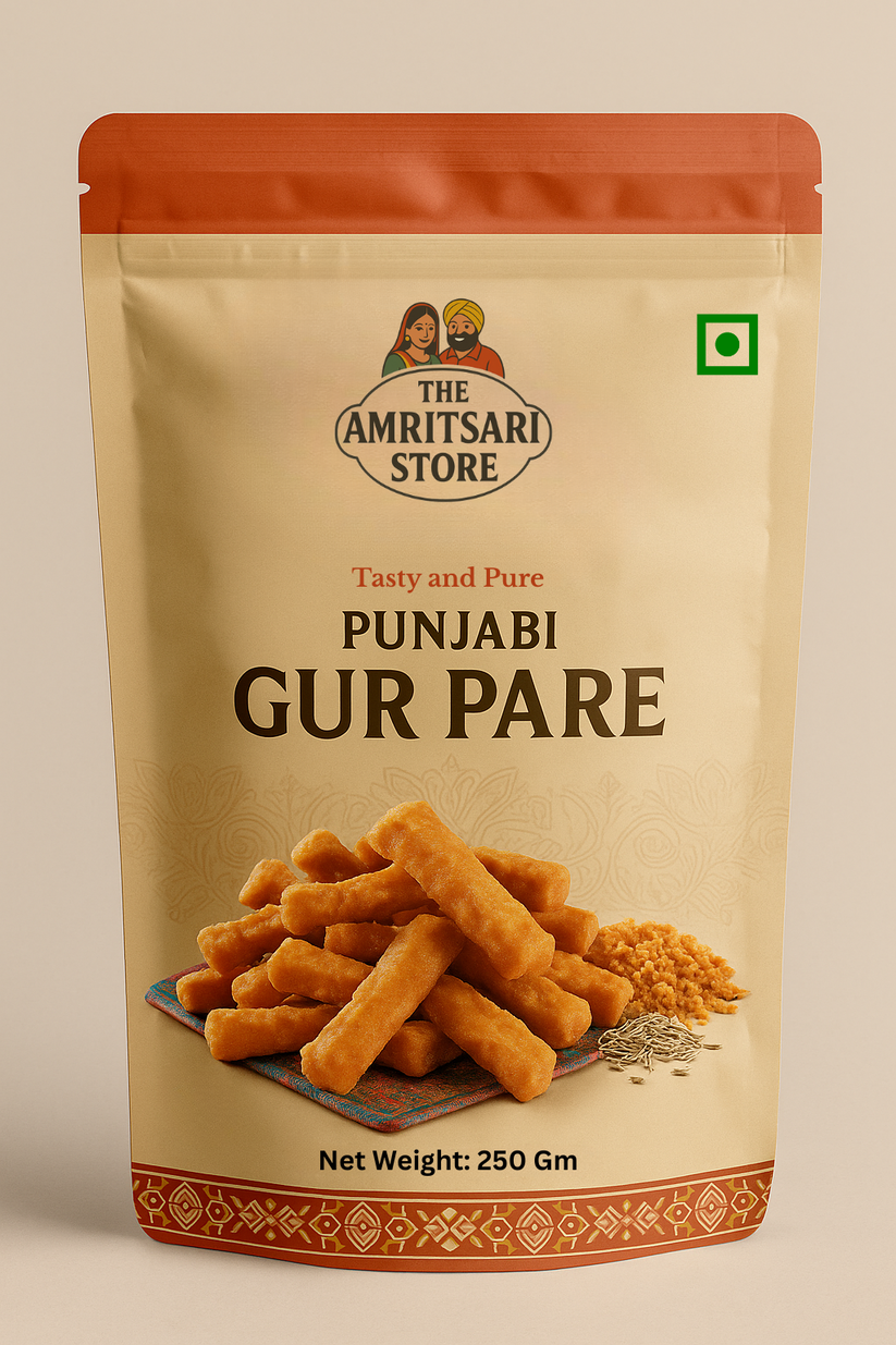 Punjabi Gur Pare | Sweetened with Pure Jaggery – The Amritsari Store